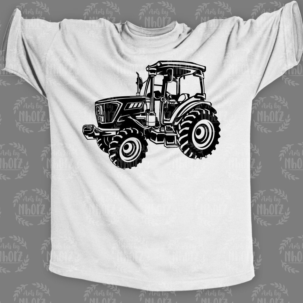 Tractor Svg Farm Life Cut File Farming Machine Clipart | Etsy