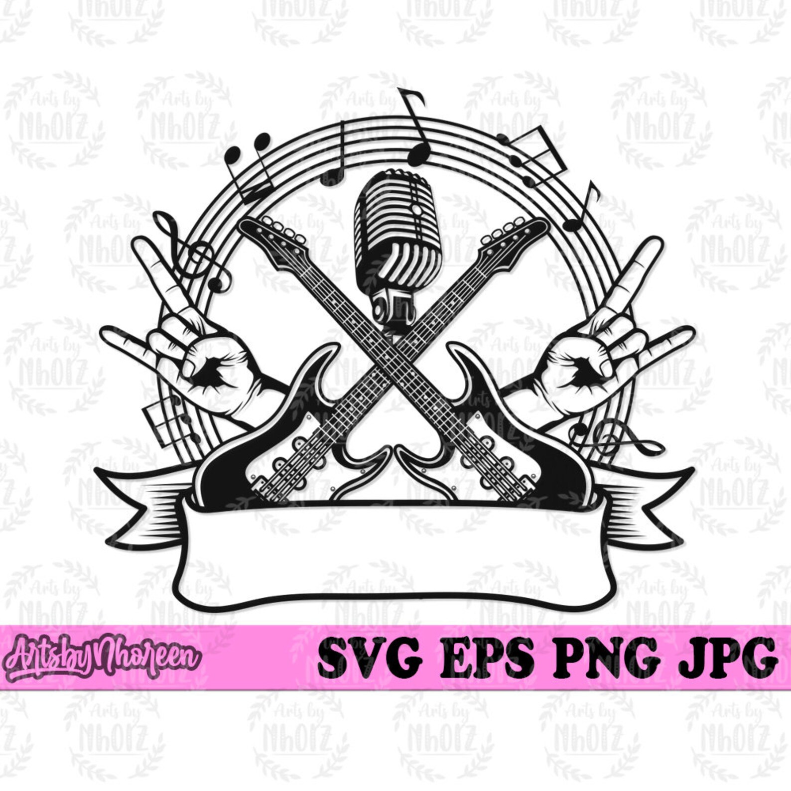 Rock Musician Jpeg Svg Rockers T-shirt Design Png Recording - Etsy