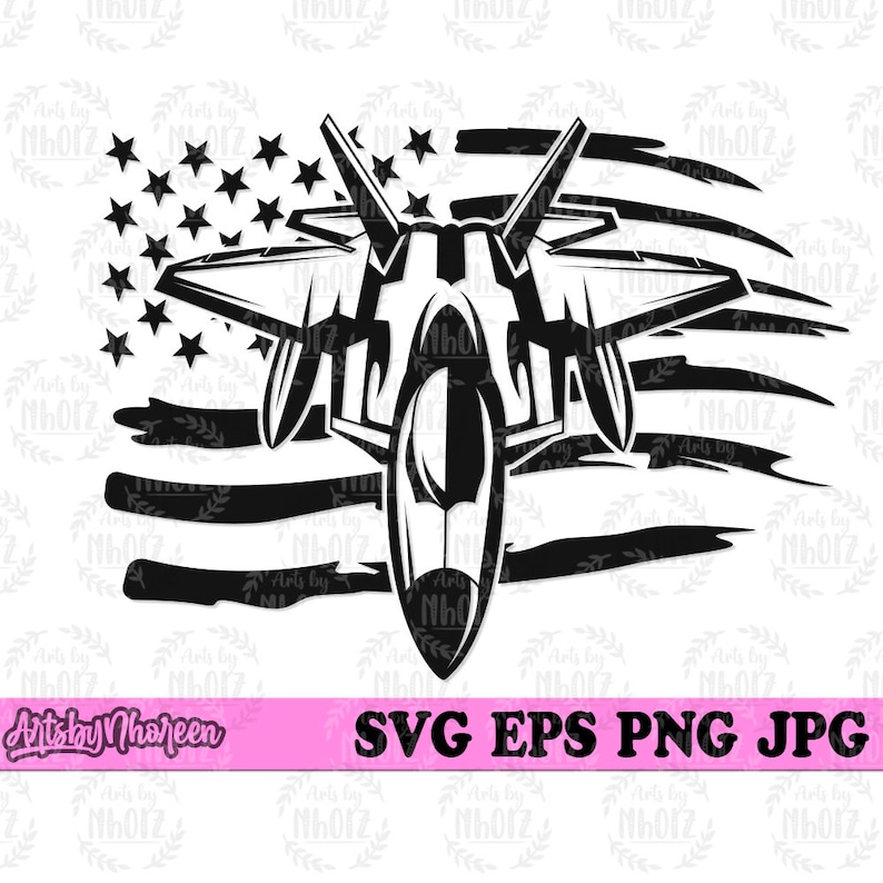 US Fighter Jet Svg, F16 Aircraft Clipart, Military Plane Stencil, Air ...