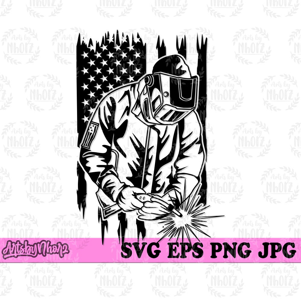 US Welder Svg US Welder Clipart US Welding Logo Svg Welder - Etsy