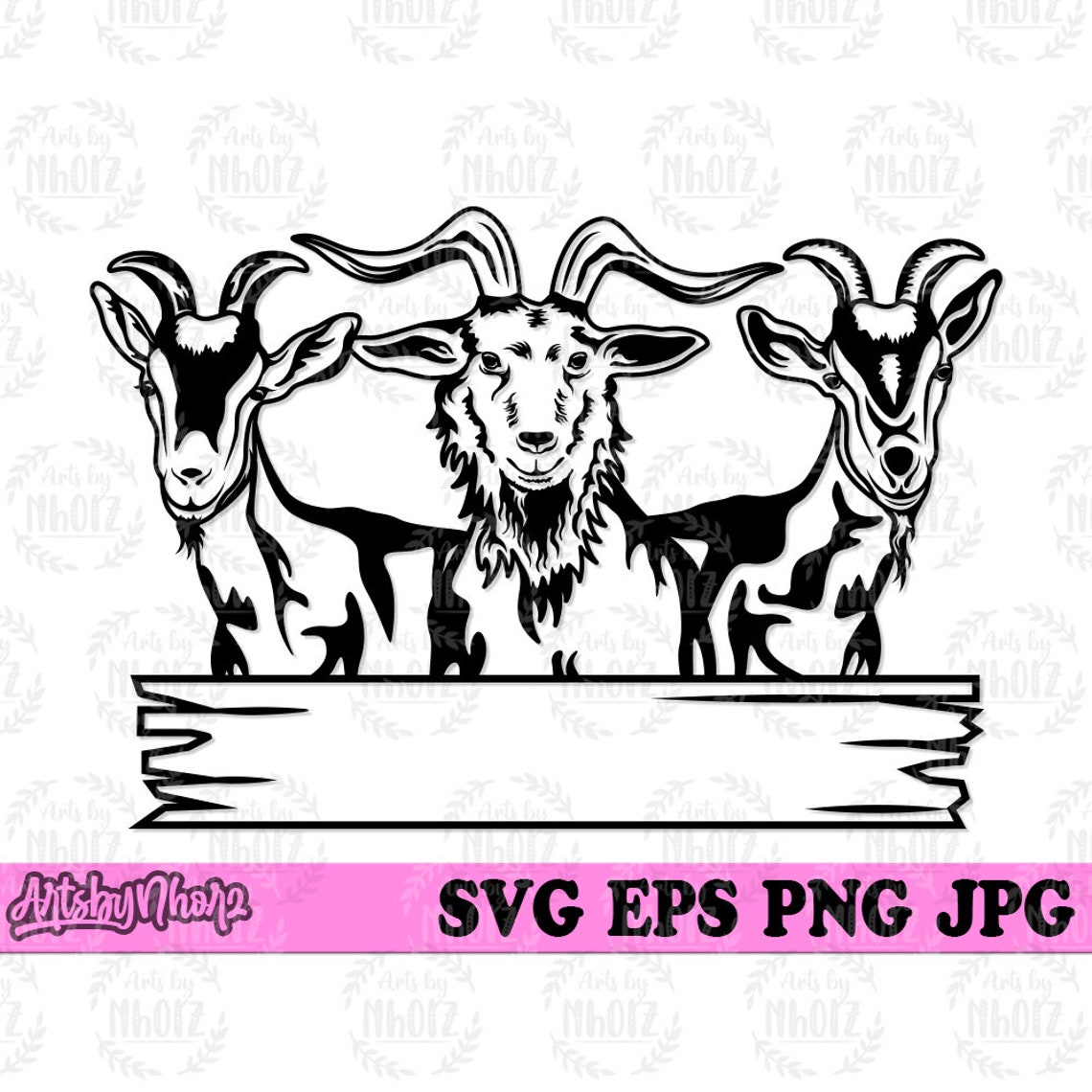 Farm Goat Svg Farm Animals Svg Goat Clipart Farm Life Svg - Etsy