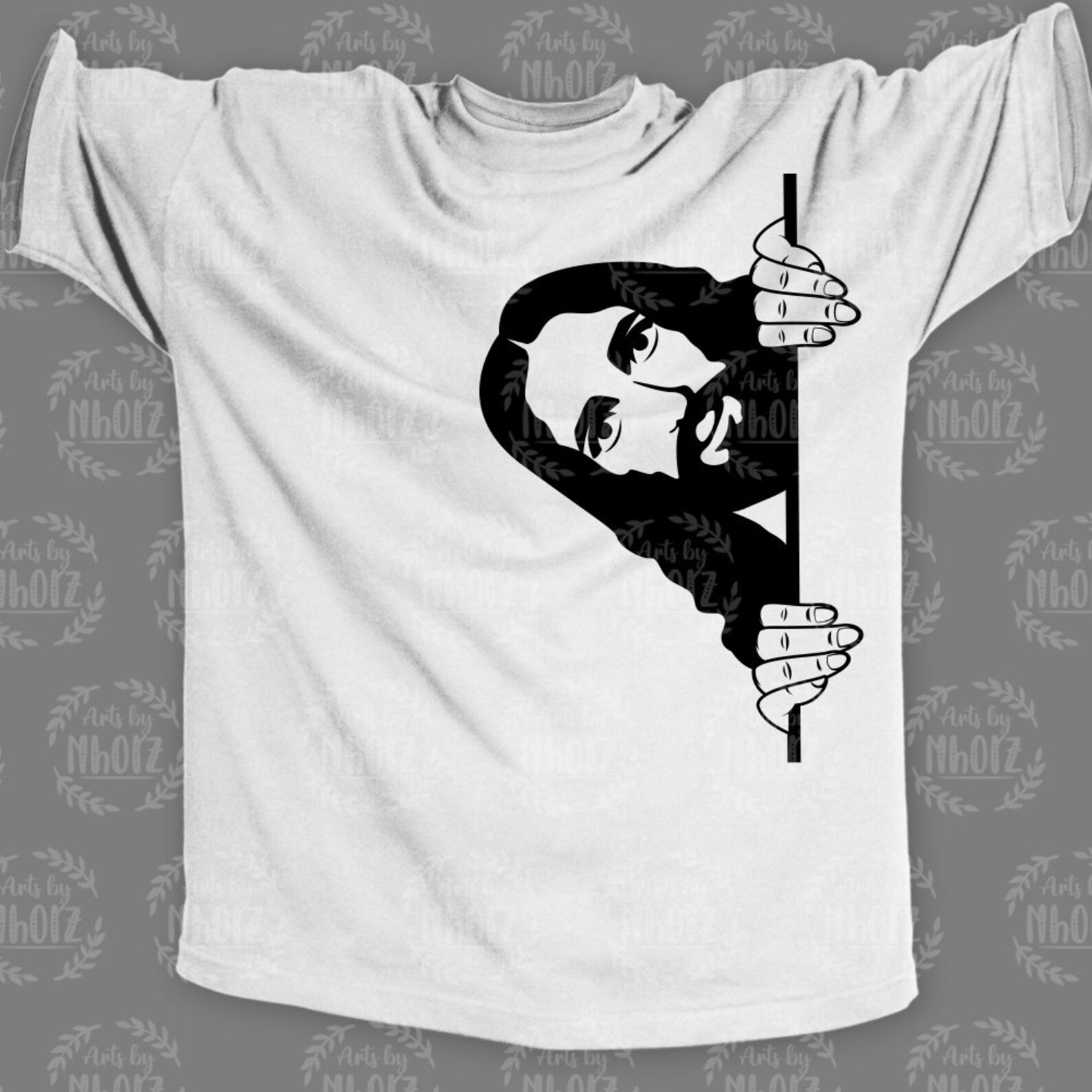 Jesus Peeking Svg, Jesus Christ Cut File, Peeking God Clipart, God is ...