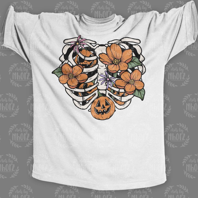 Rib Cage Halloween Svg Fall Skeleton Ribs Clipart Pumpkin - Etsy
