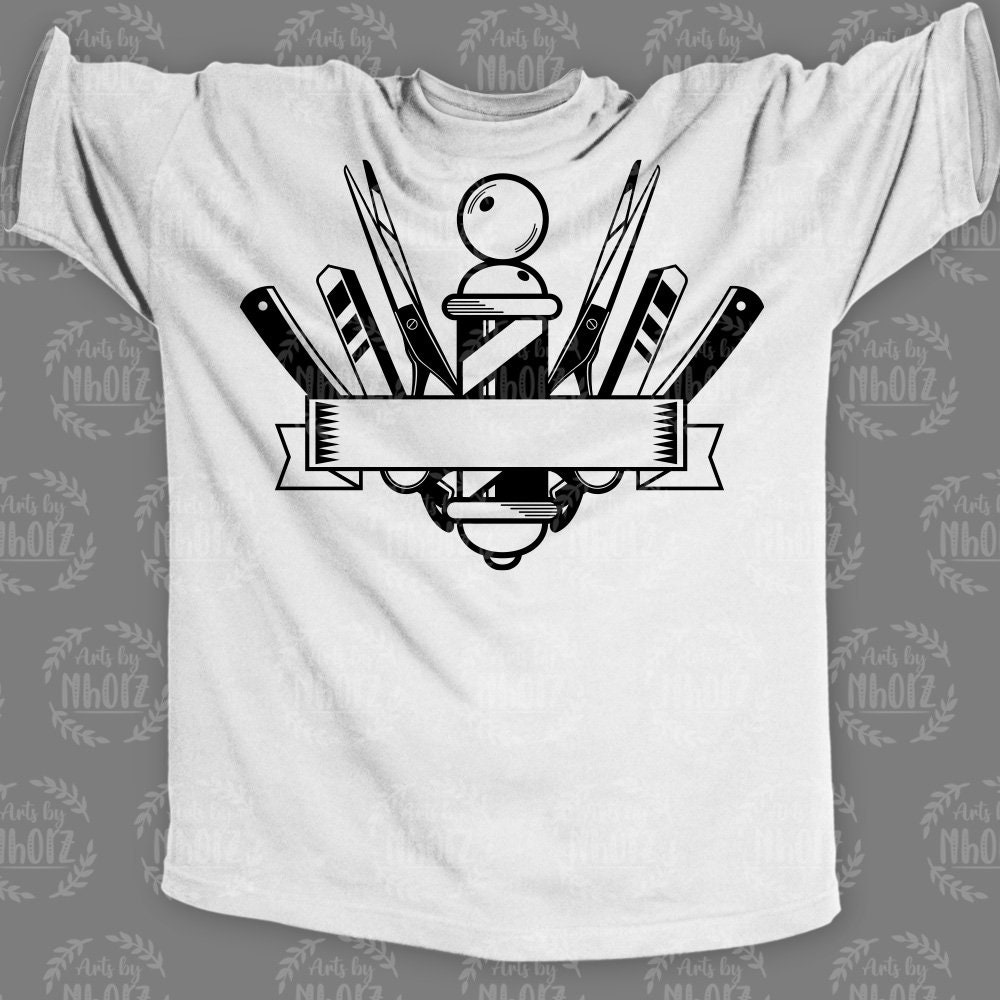 Barber Tools Svg Barbershop Clipart Barbers Pole Signage - Etsy