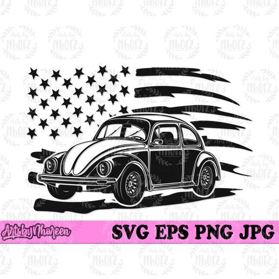 US Vintage Car Svg American Repair Shop Logo Dxf Unique Ride - Etsy