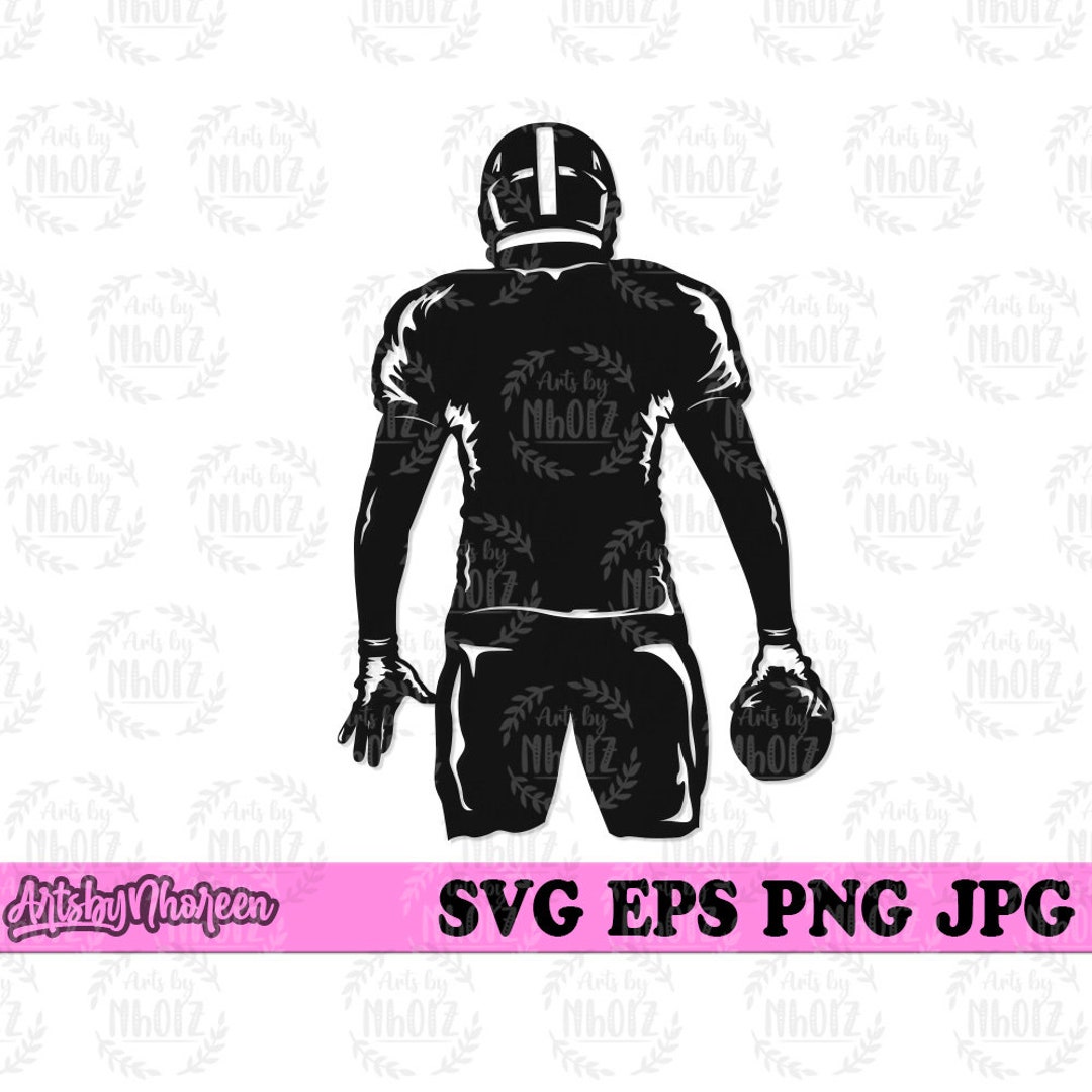Football Player Svg | Sports Dad Cut File | Home Run Champion Dxf ...