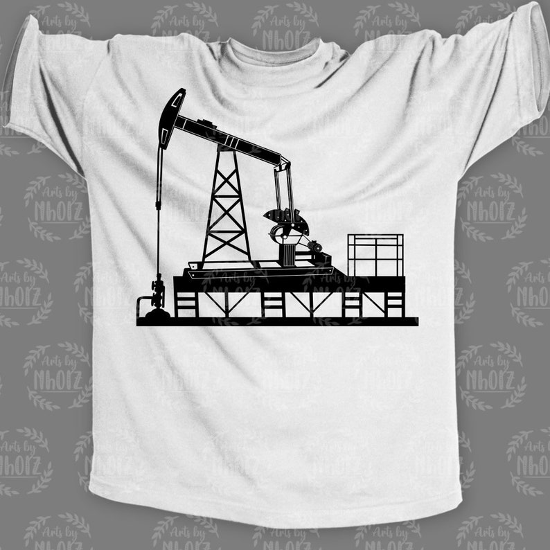 Oil Rig Svg Oil Drill Svg Oil Pump Svg Oil Field Svg Oil - Etsy