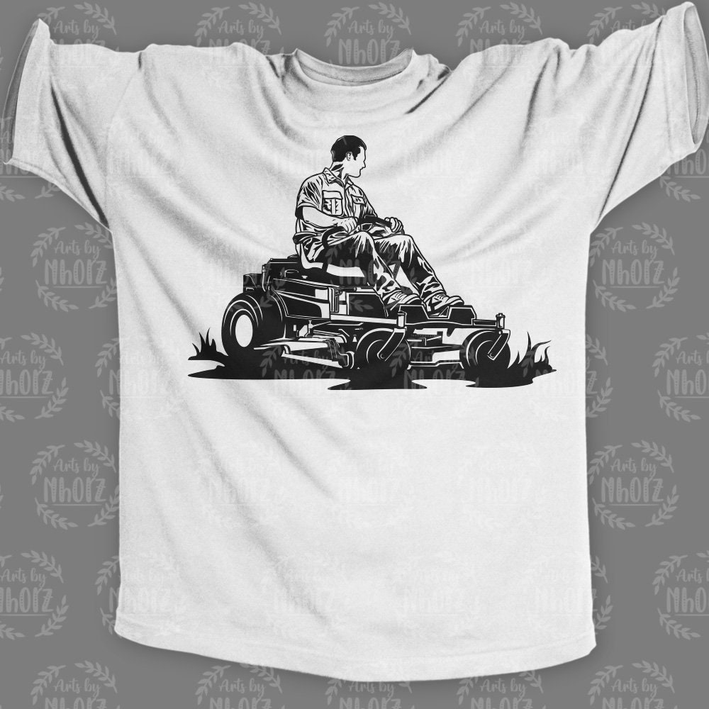 Mowing Svg, Lawn Mower Shop Owner Jpeg Dxf, Gardening Clipart ...