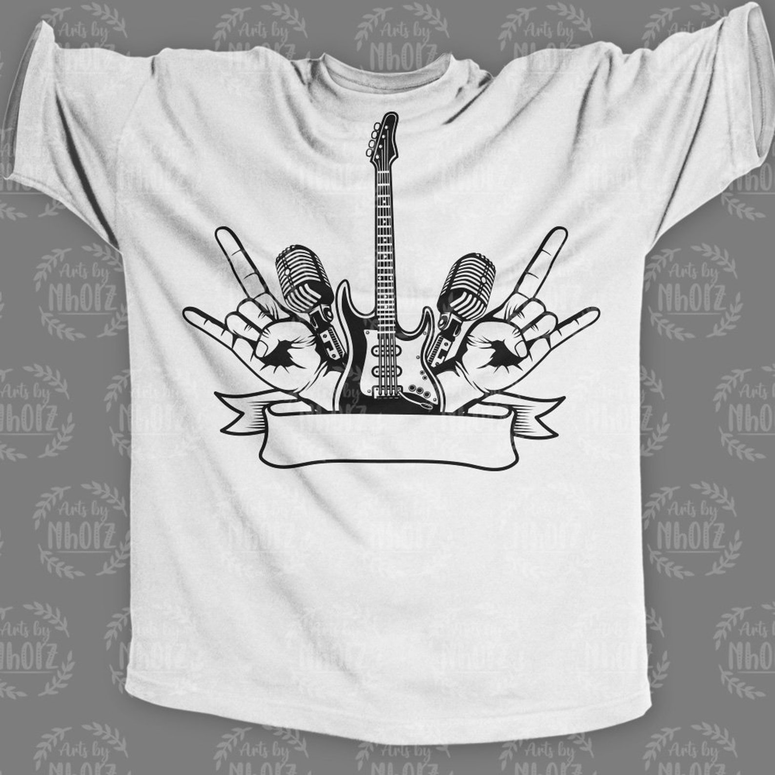 Rockers Jpeg Svg Mock Band T-shirt Design Png Record Studio - Etsy