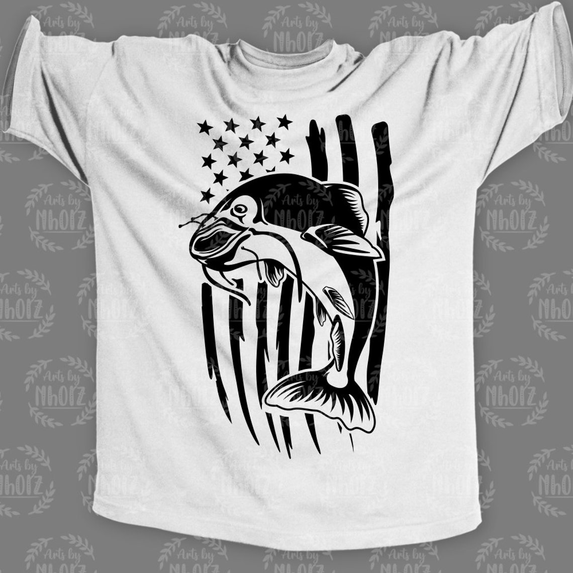 US Cat Fish Svg US Fishing Svg Catfish Svg Catfish Clipart - Etsy