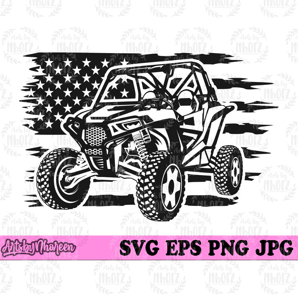 US ATV Svg RZR Atv Cut File Mud Ride Clipart Atv Rider Cut - Etsy