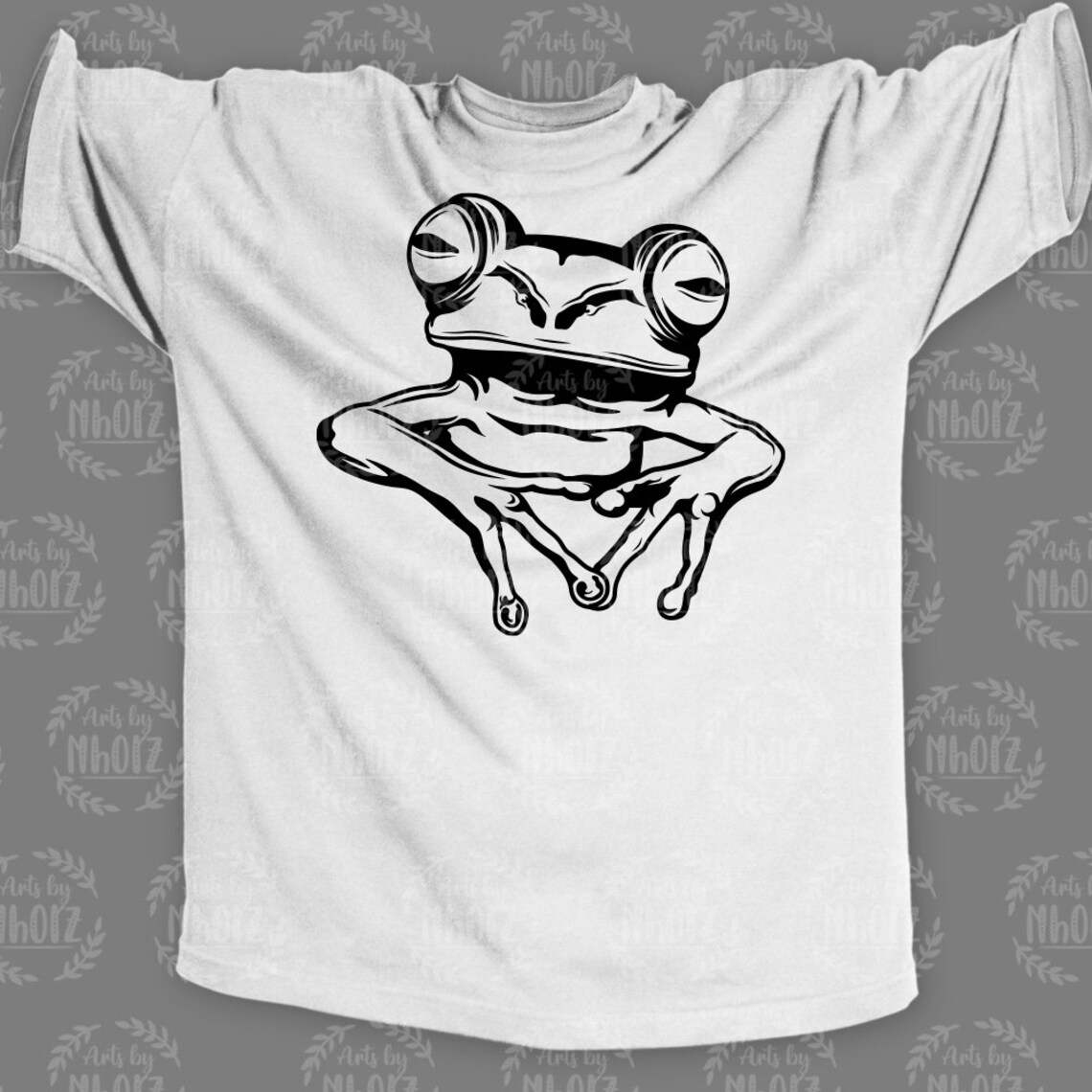 Funny Peeking Frog Svg Reptile Animal Clipart Cute Bullfrog - Etsy