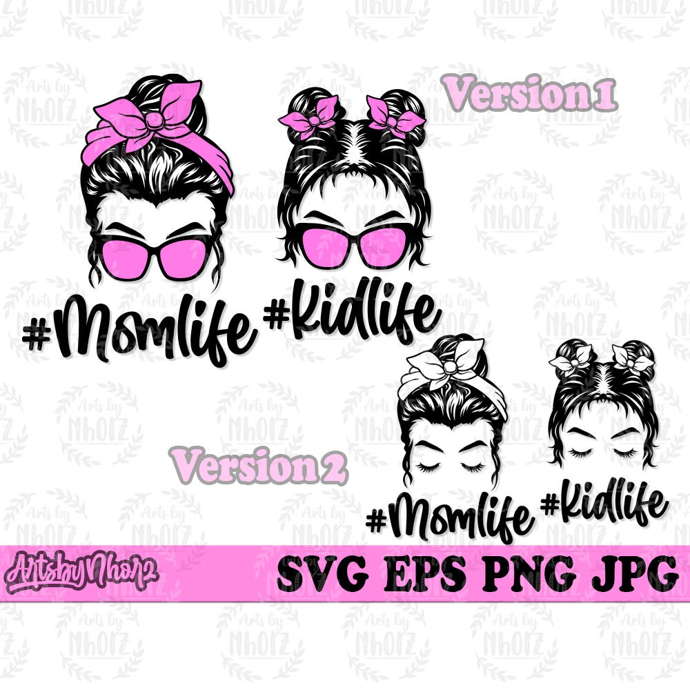 Momlife Kidlife SVG Bundle Mom Life Svg Mom Svg Bundle - Etsy Canada