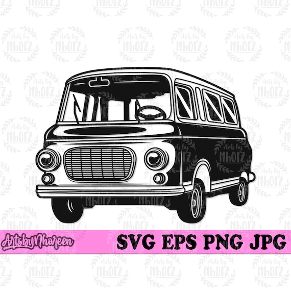 Old Vintage Van Svg Camp Life Shirt Png Campers Car Cut - Etsy