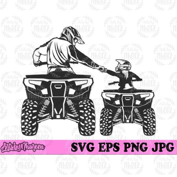Father Daughter Racing Svg - Etsy
