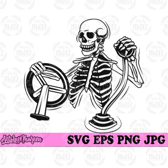 Driver Skull Svg Trucker Dad Gift Idea Png Rocker Driver - Etsy
