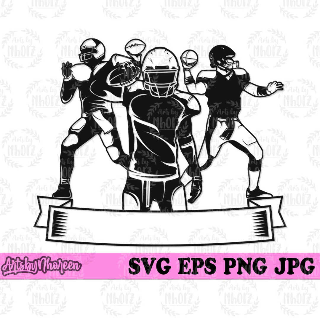Football Player Svg | Sports Dad Cut File | Football Coach T-shirt ...