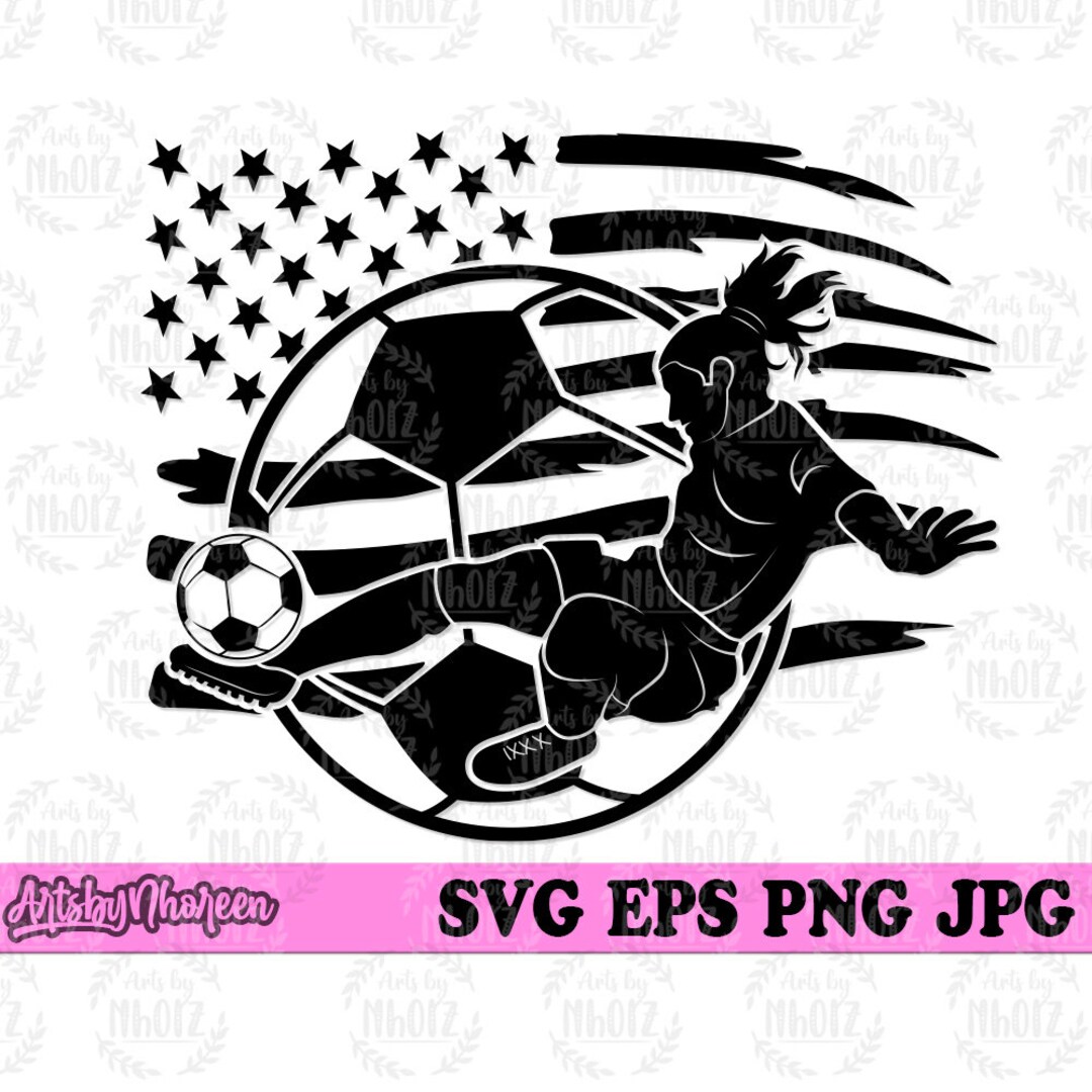 US Soccer Player Svg, Outdoor Sports Clipart, Goal Keeper Cut File ...