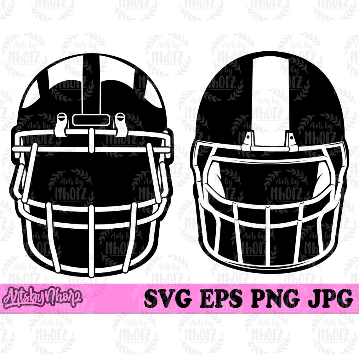 Football Helmet Svg, Football Gear Svg, Football Clipart, Football ...