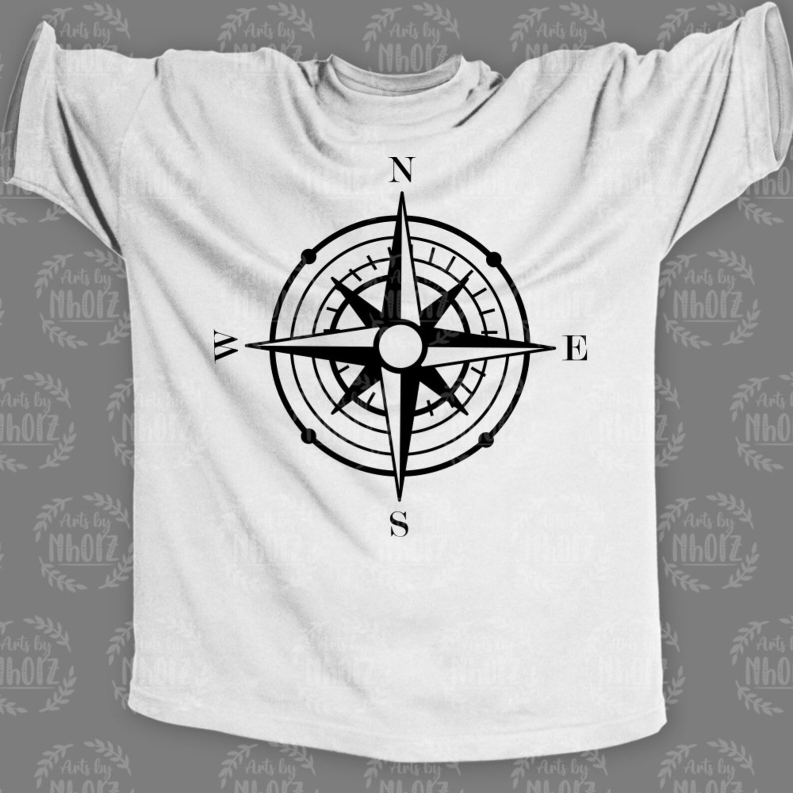 4 Compass Svg Boho Svg Compass Clipart Boho Clipart - Etsy