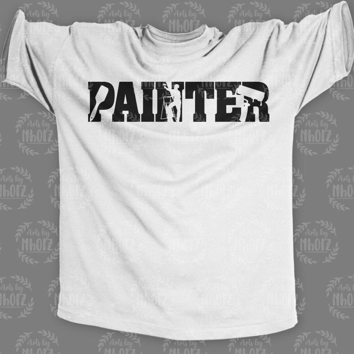 Painter Svg Painting Service Jpeg Cut File Painter Dad Gift - Etsy