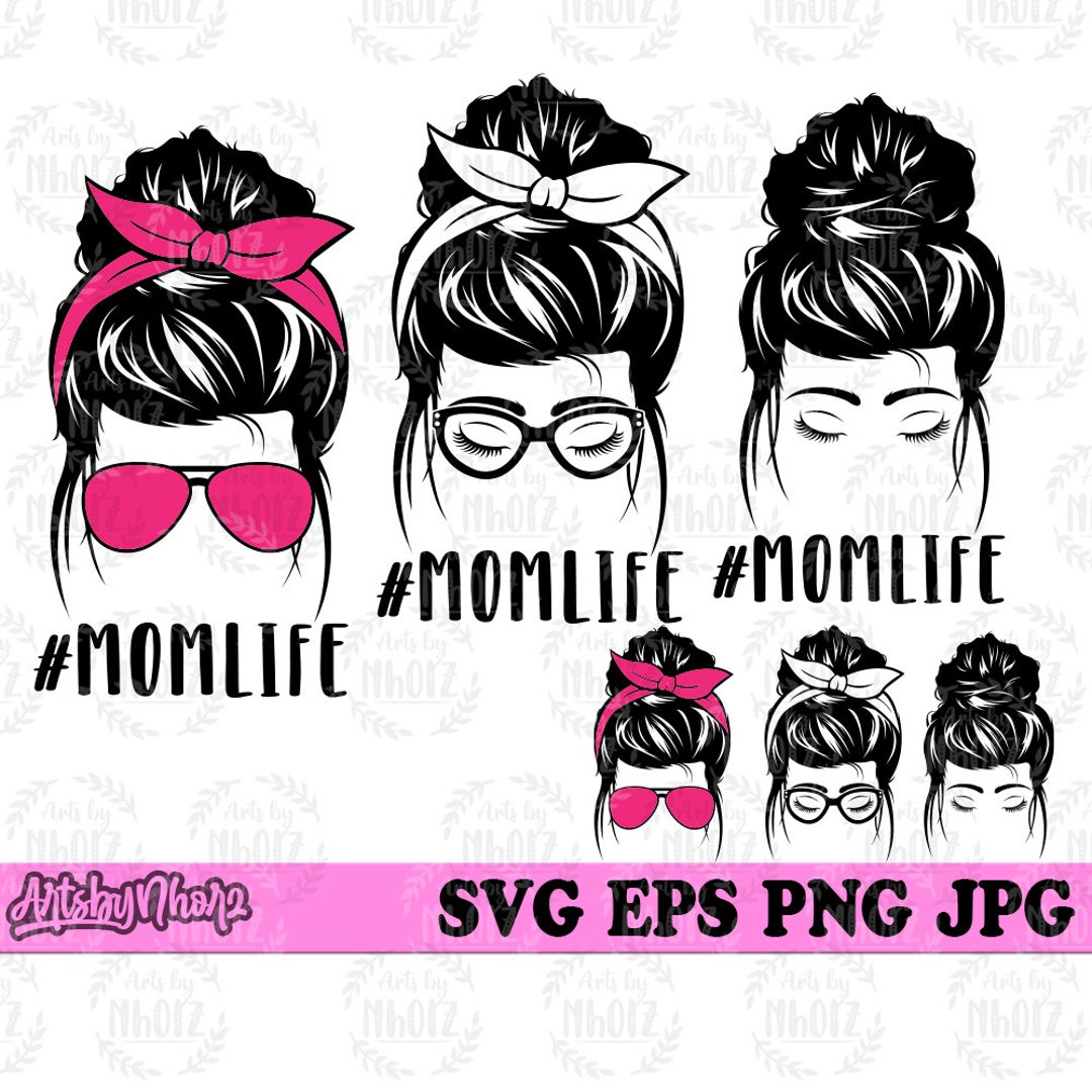 Mom Life SVG Bundle, Mom Life Shirt Svg, Momlife Clipart, Momlife ...