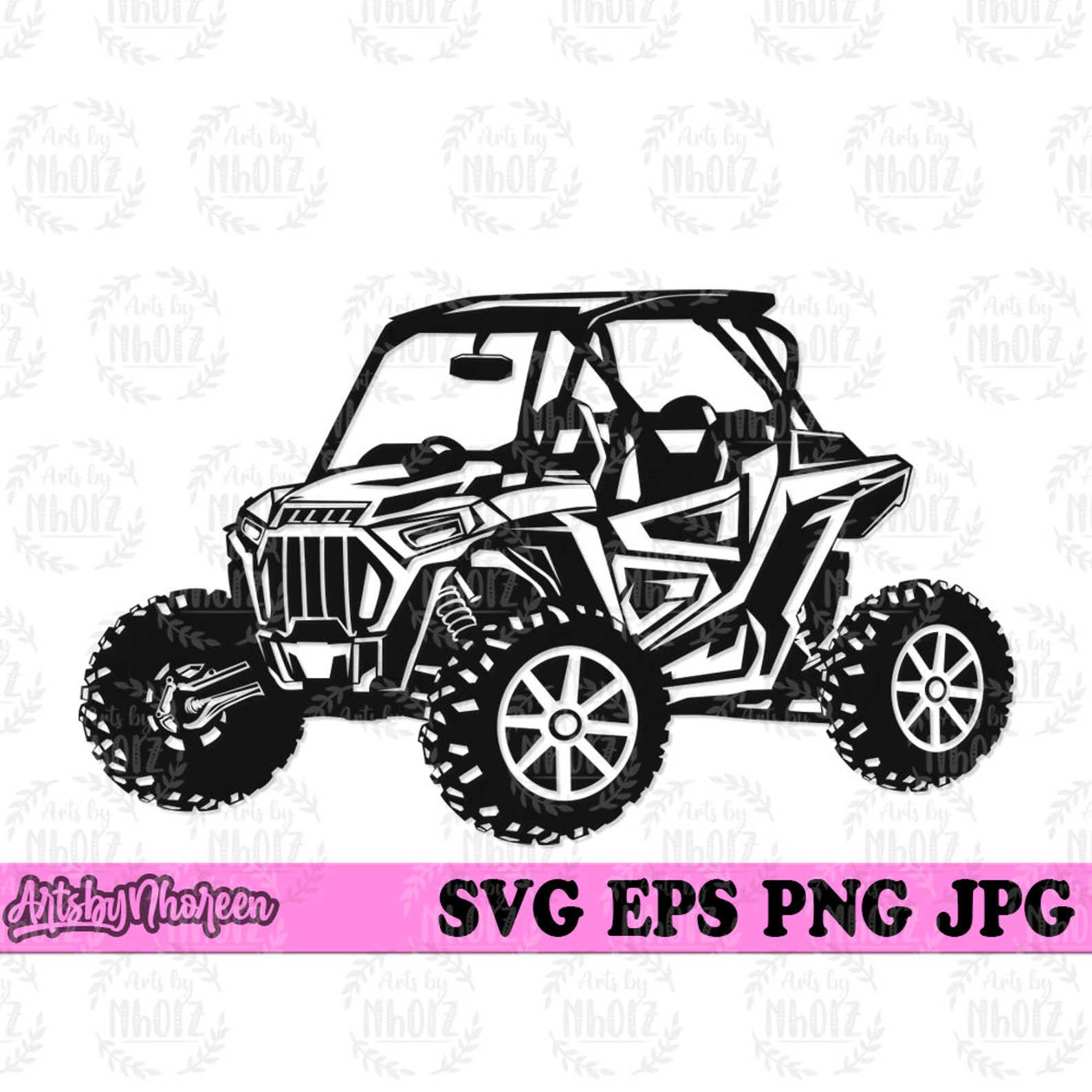 ATV Svg Mud Rider Clipart Sports Ride Stencil Extreme - Etsy