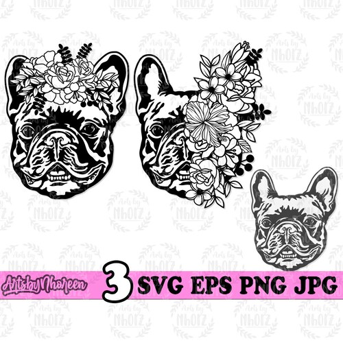 French Bulldog Svg. Frenchie Svg. Dog Svg Cute Dog Shirt Svg - Etsy