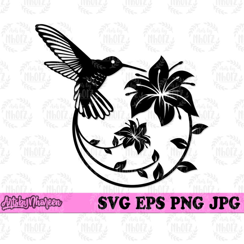 Humming Bird Svg - Etsy