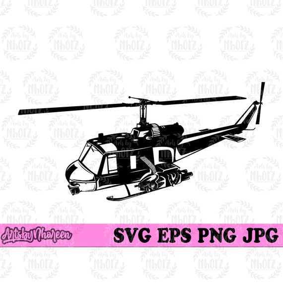Helicopter Svg Chopper Svg US Military Svg Helicopter | Etsy