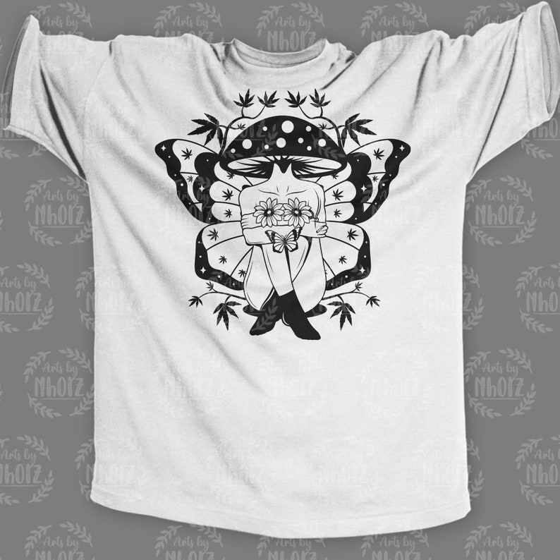 Weed Fairy Mushroom Head Svg Kush Clipart 420 Svg Cannabis - Etsy