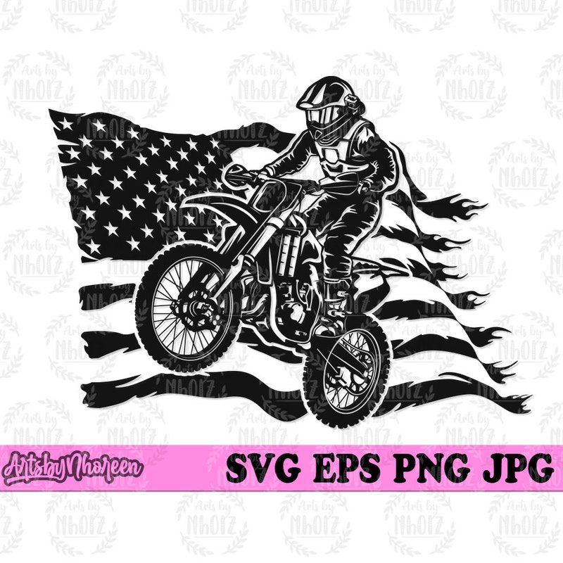 Motor Cross Svg - Etsy