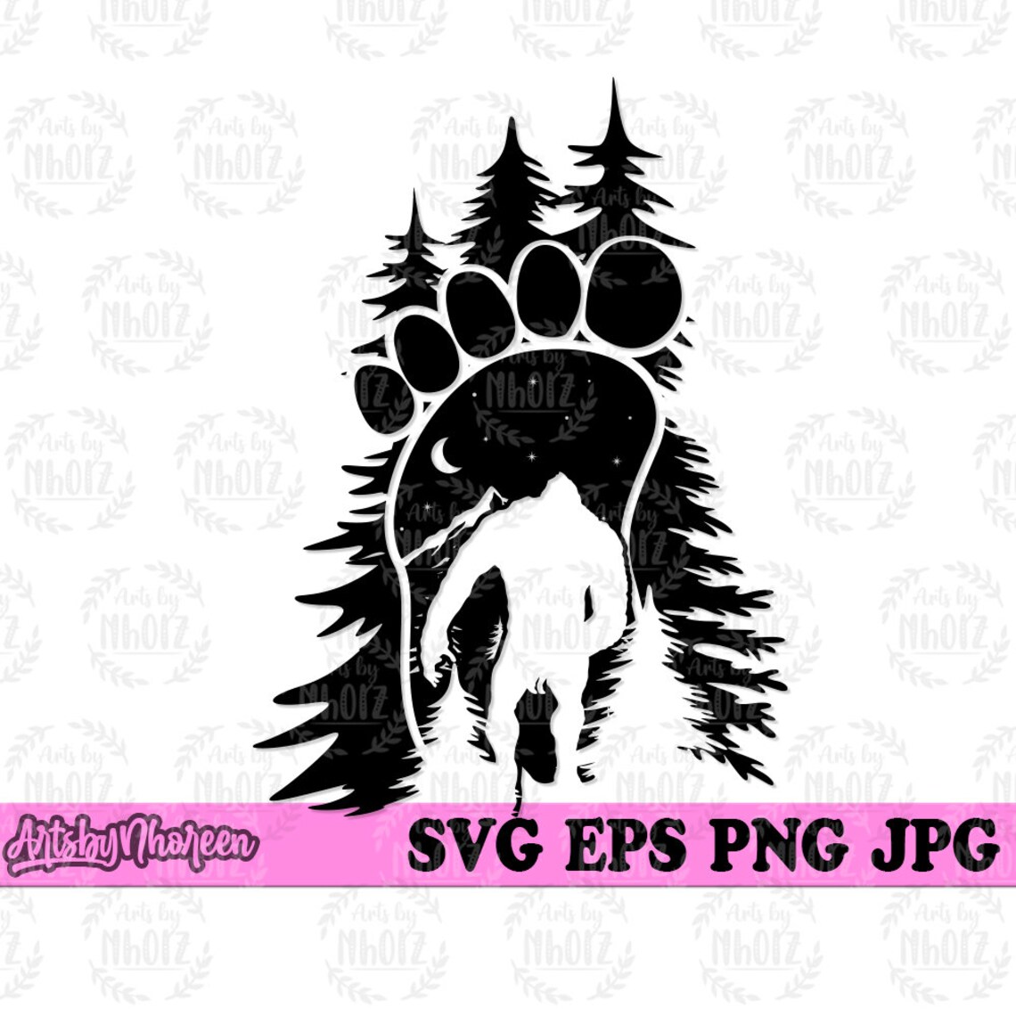Big Foot Svg Believe Svg Big Foot Clipart Hiding Champnion - Etsy