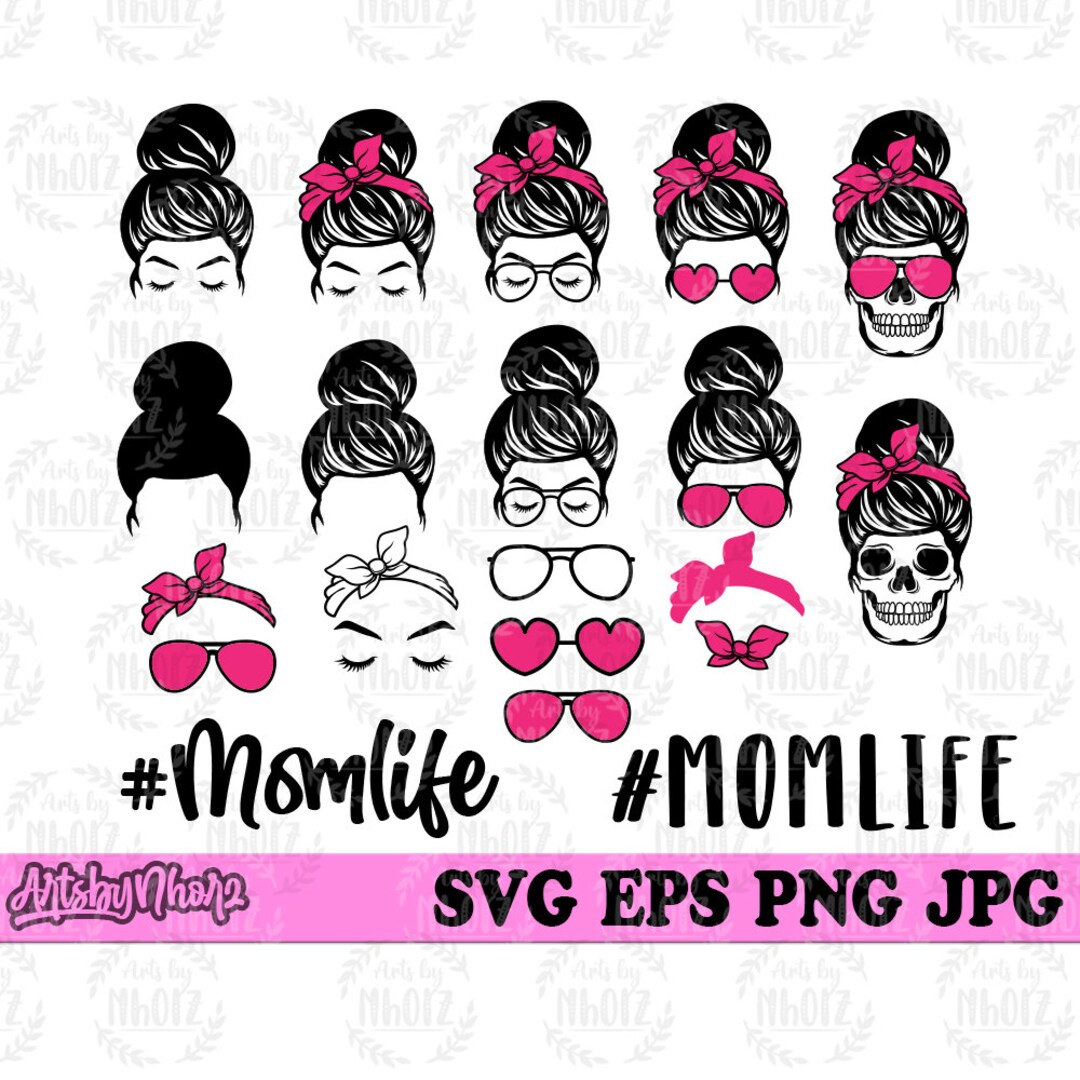 Mom Life SVG Bundle, Mom Bundle Svg, Momlife Svg, Momlife Clipart, Mom ...