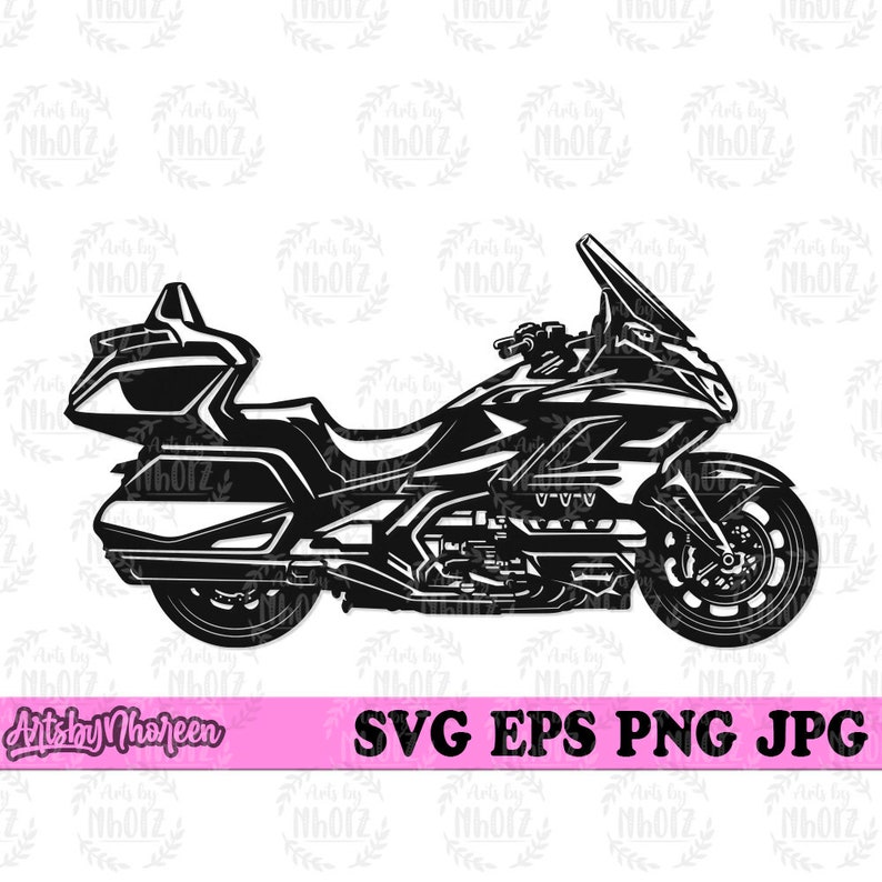 Touring Bike Svg Big Bike Rally T-shirt Design Png Biker Dad - Etsy