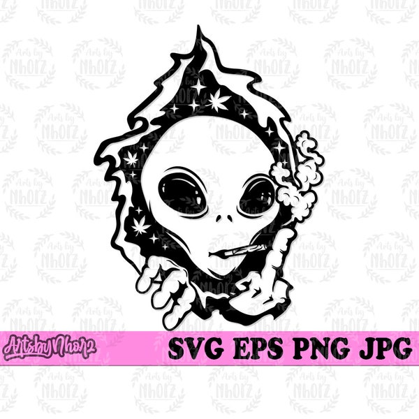 Middle Finger Alien - Etsy