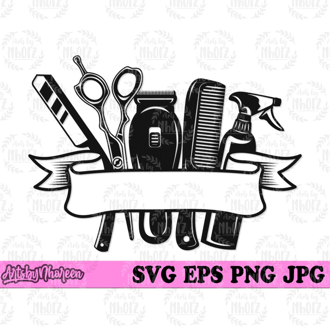 Barber Tools Svg, Barber Dad Shirt Png, Hair Cutter Gift Idea Dxf ...