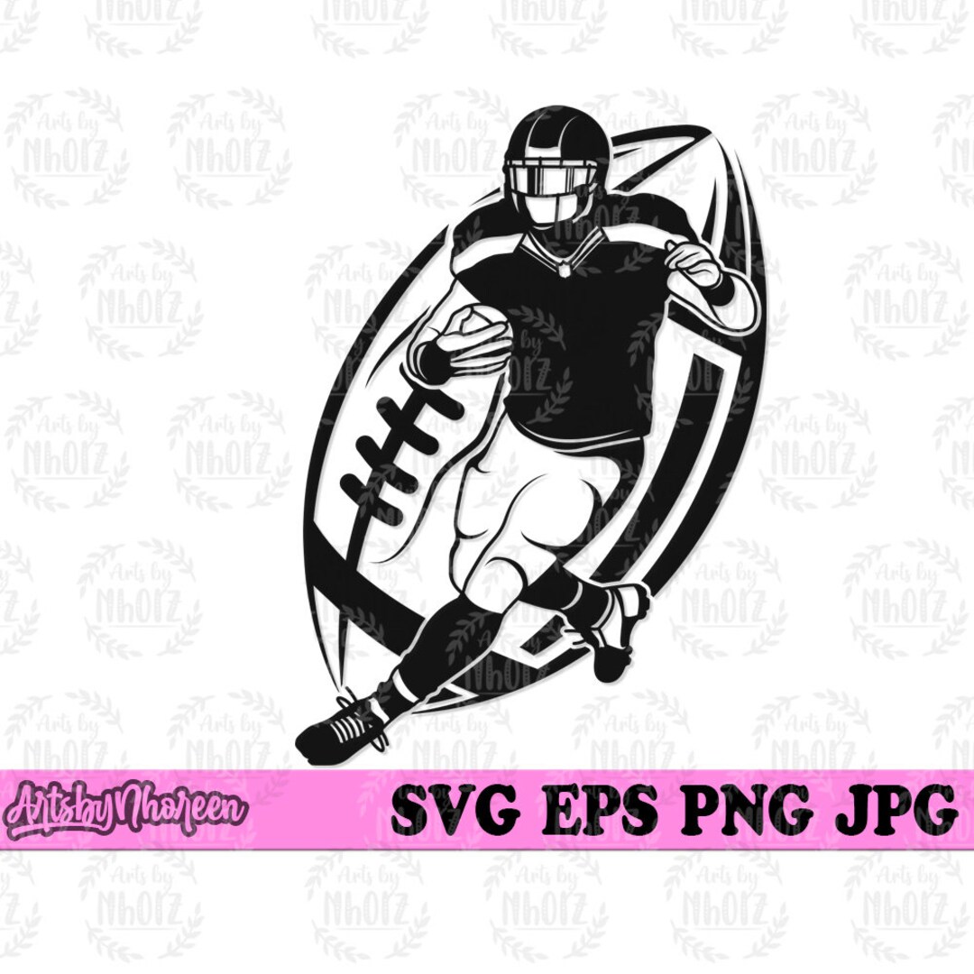 Football Player Svg, Goalkeeper Stencil, Midfielder Clipart, Full Back ...