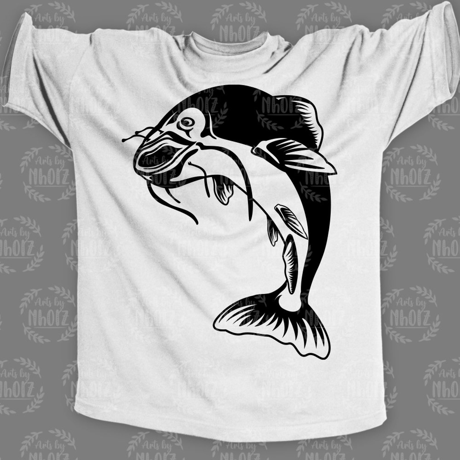 Catfish Svg Fishing Svg Cat Fish Svg Catfish Clipart - Etsy