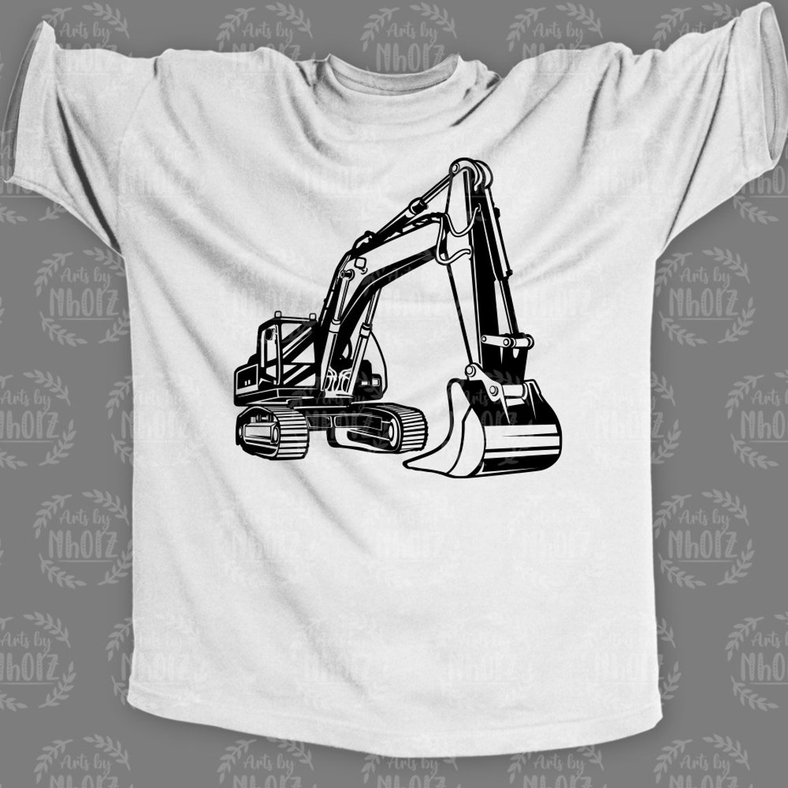 Excavator Svg Excavator Clipart Excavator Shirt Svg - Etsy