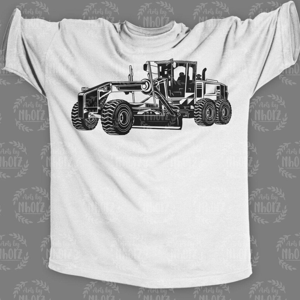 Grader Equipment Svg Contractor Dad Gift Idea Stencil - Etsy