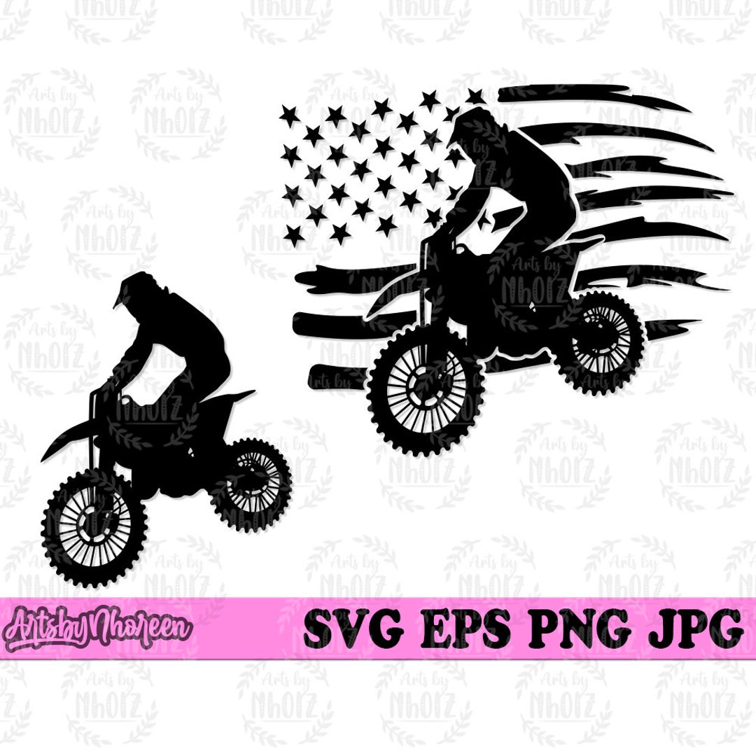 Motorcross Svg, Motorcross Clipart, Extreme Sports Svg, Motorcross ...