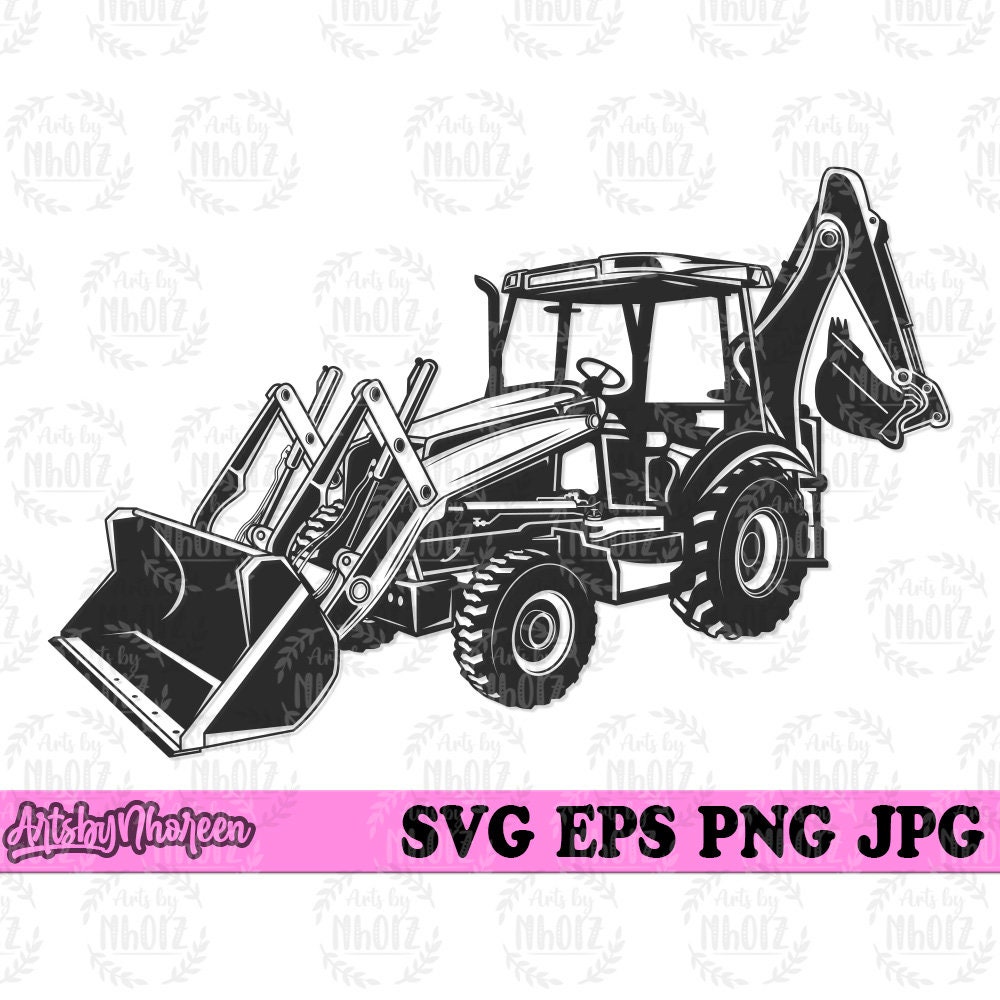 Backhoe Clip Art