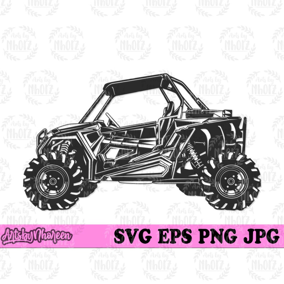 ATV RZR Svg | Atv Rider Clipart | Extreme Sports Cut File | Racer Dad ...
