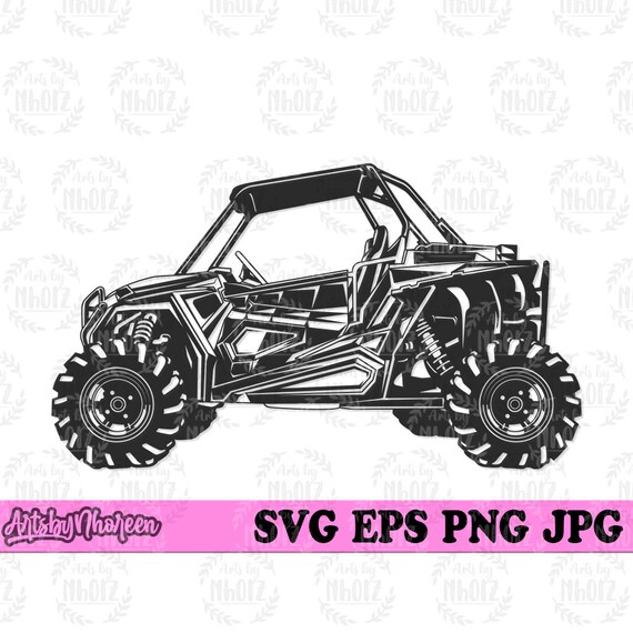 ATV RZR Svg Atv Rider Clipart Extreme Sports Cut File - Etsy