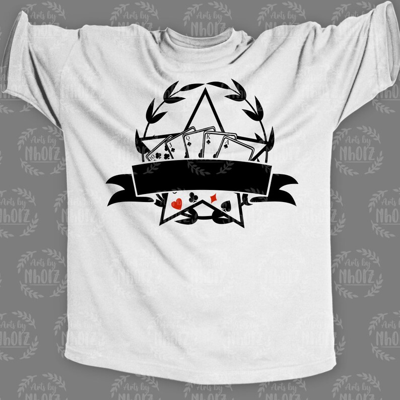 Playing Cards Svg, Gambler Shirt Svg, Lucky 9 Svg, Cards Clipart, Poker ...