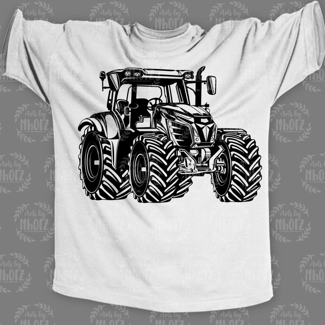 Tractor Illustration Tractor Svg Tractor Clipart Tractor | Etsy