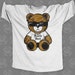 Angry Teddy Svg, Hipster Bear Clipart, Gangster Teddy Cut File ...