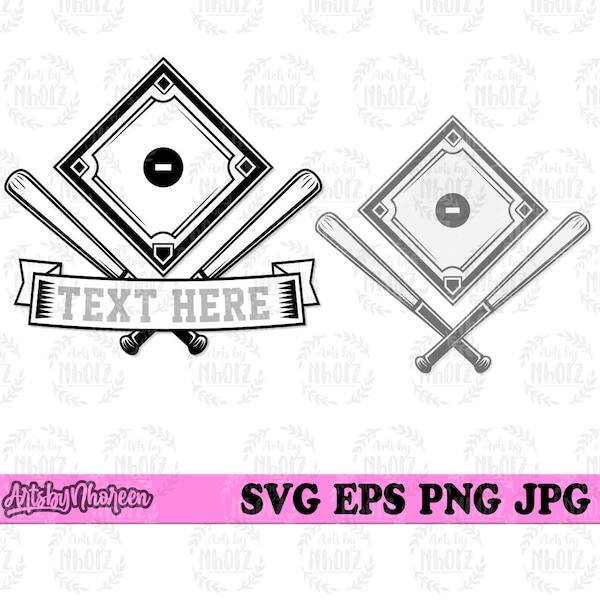 Baseball Field Svg - Etsy