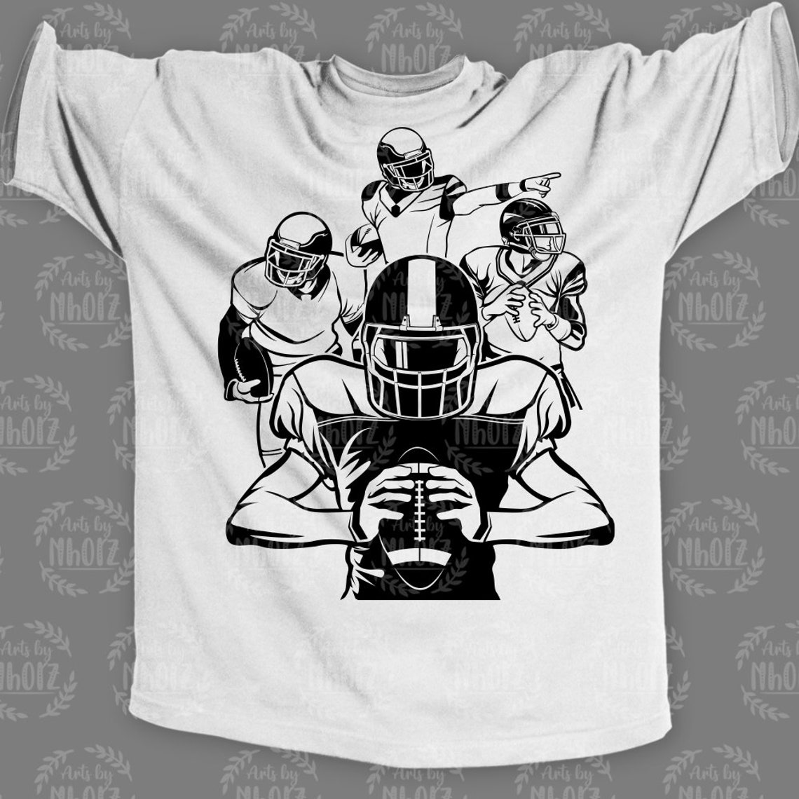 Football Players Svg Football Game Svg Football Team Svg - Etsy